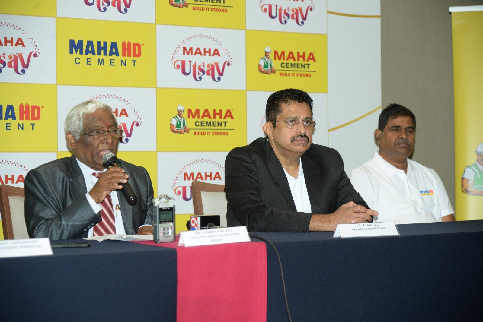 MAHA Cement Launches MAHA HD+ OPC 53 and MAHA HD+ PPC Cement in ...